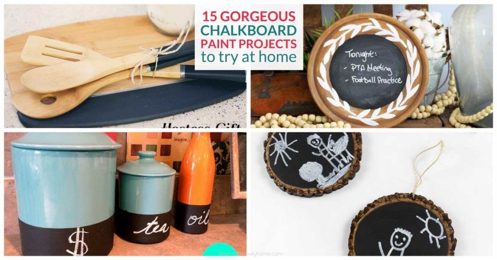 15 Creative Chalkboard Paint Projects To Try At Home