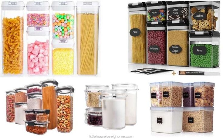 10 Dry Food Storage Containers Perfect for Small Kitchens