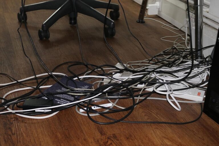 8 Cable Storage Ideas To Keep Your Wires Out of Sight | Little House ...
