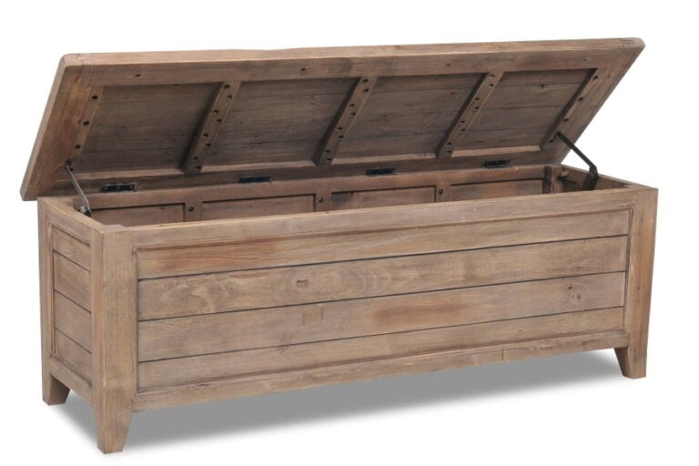 11 Stylish Blanket Storage Ideas | Little House Lovely Home