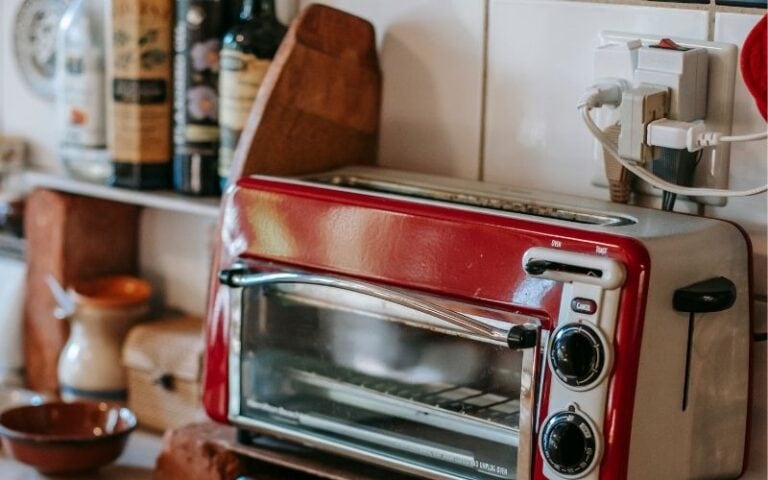 10 Places to Put Toaster Oven in Small Kitchen | Little House Lovely Home