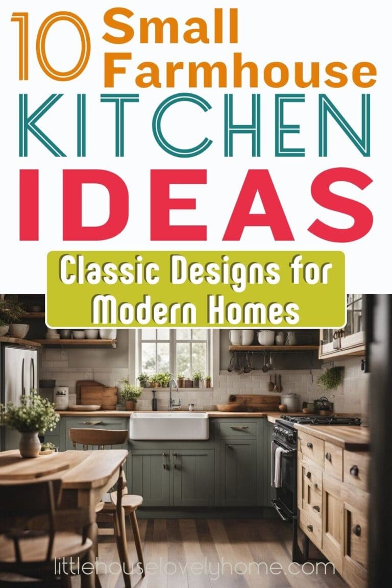 10 Small Farmhouse Kitchen Ideas: Classic Designs for Modern Homes