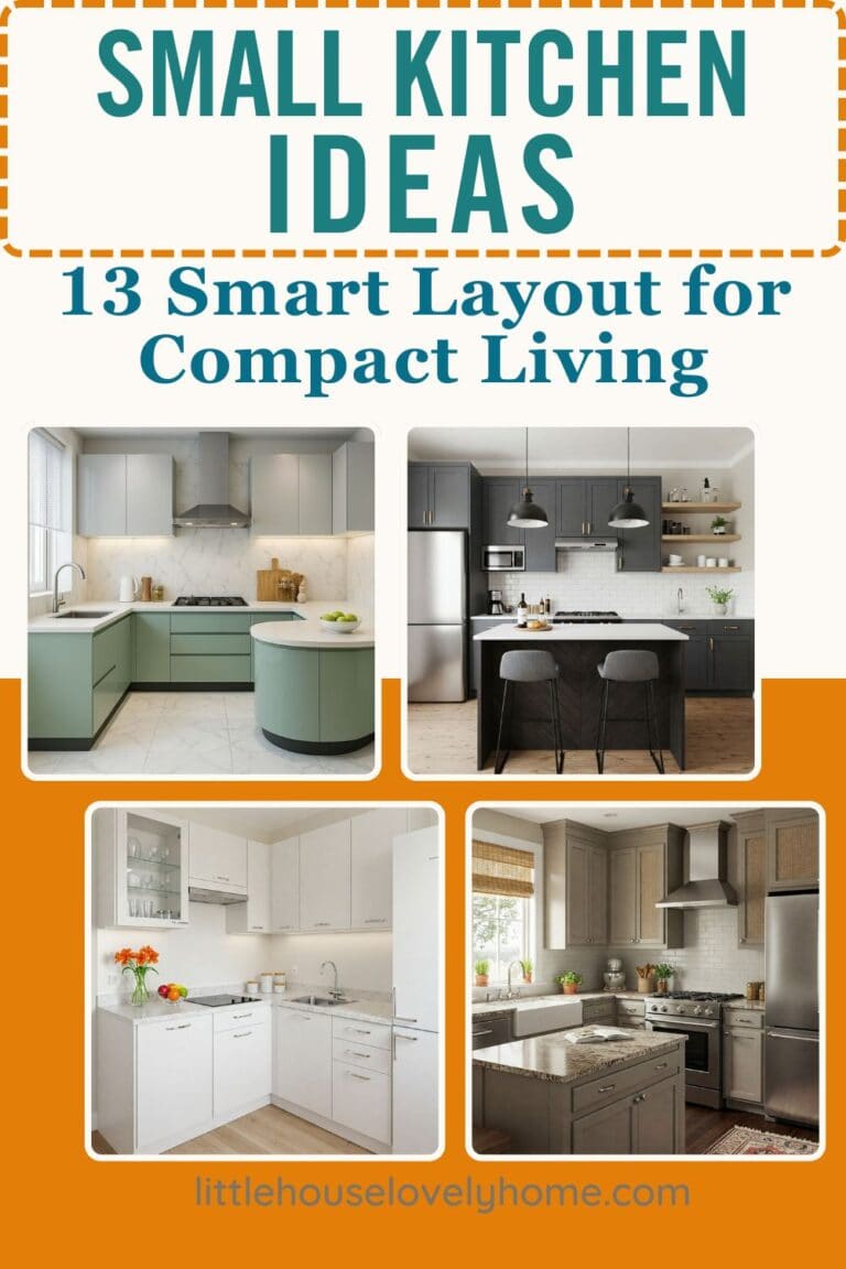 13 Gorgeous Small Kitchen Ideas for Compact Living